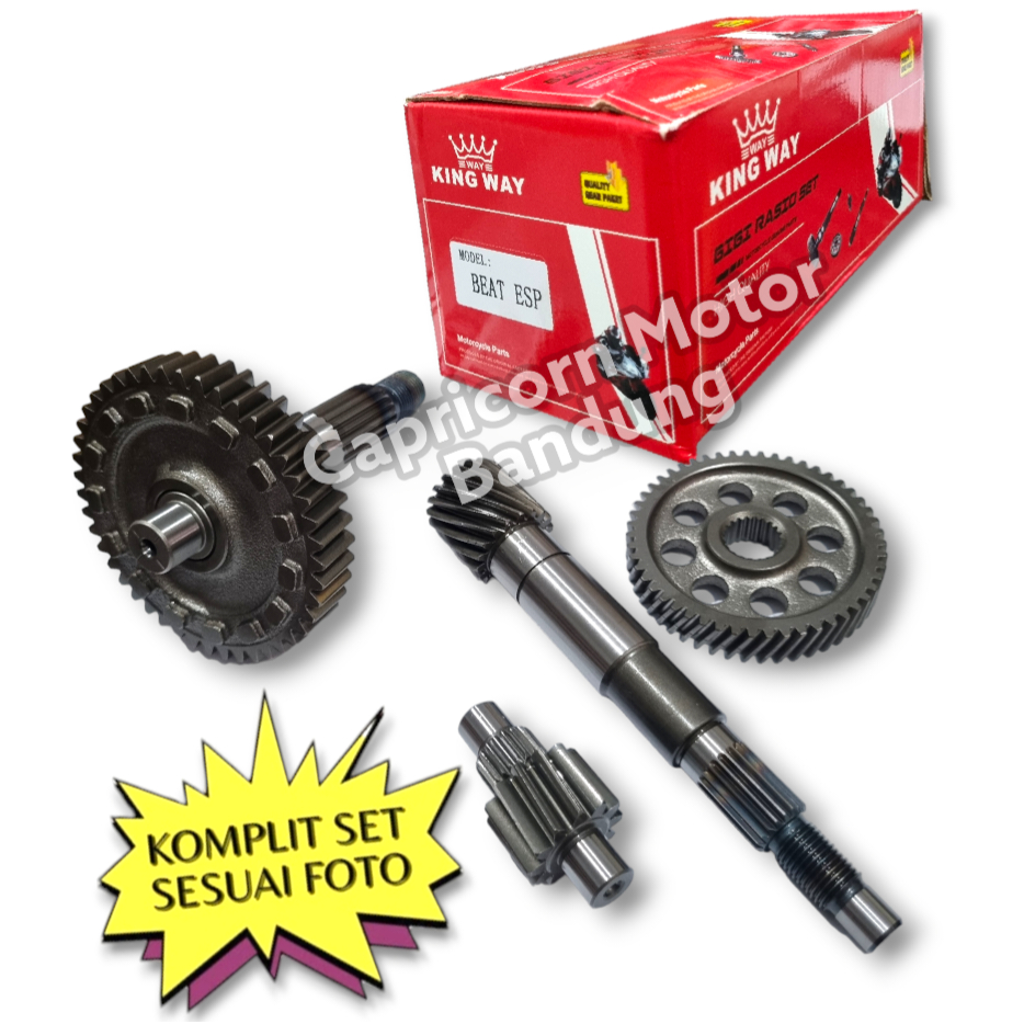 Jual GIGI RASIO GARDAN SET BEAT POP BEAT STREET VARIO 110 ESP STATER ...