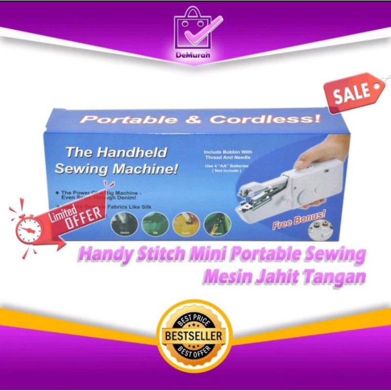 Jual Mesin Jahit Tangan Mini Portable | Shopee Indonesia