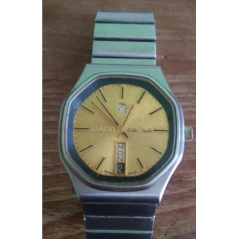 Jual jam 1970s rado golden gazelle automatic swiss made eta 2798-1 full ...
