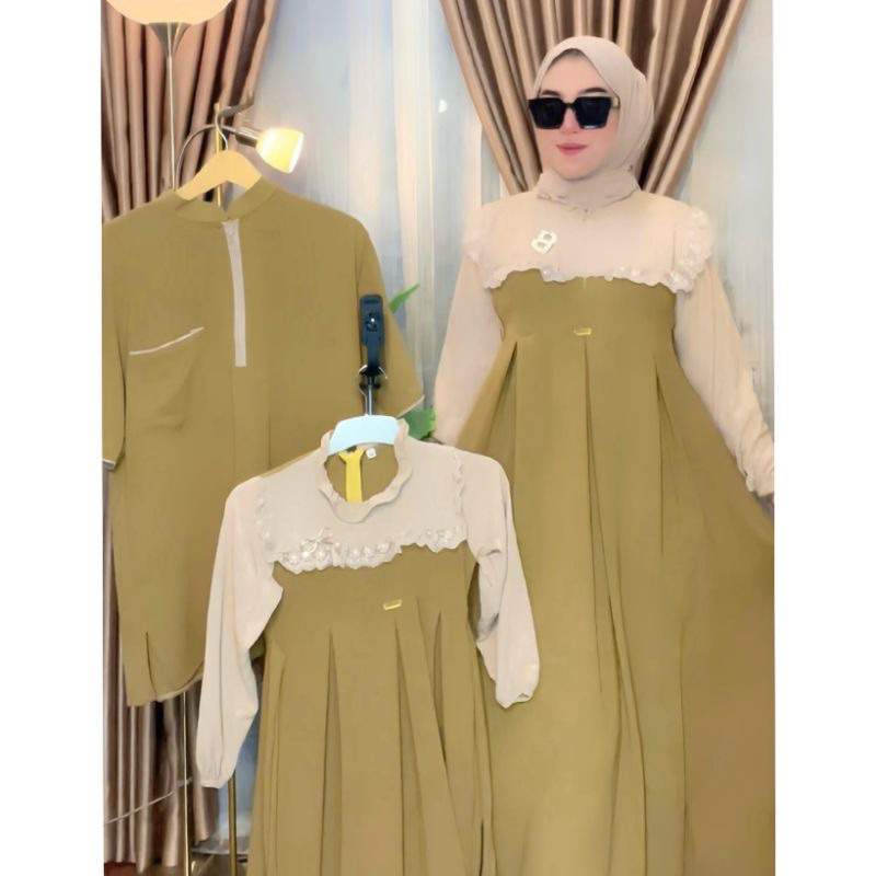 Jual ALEXA GAMIS SERAMBI COUPLE / GAMIS IBU KOKO AYAH GAMIS ANAK ...
