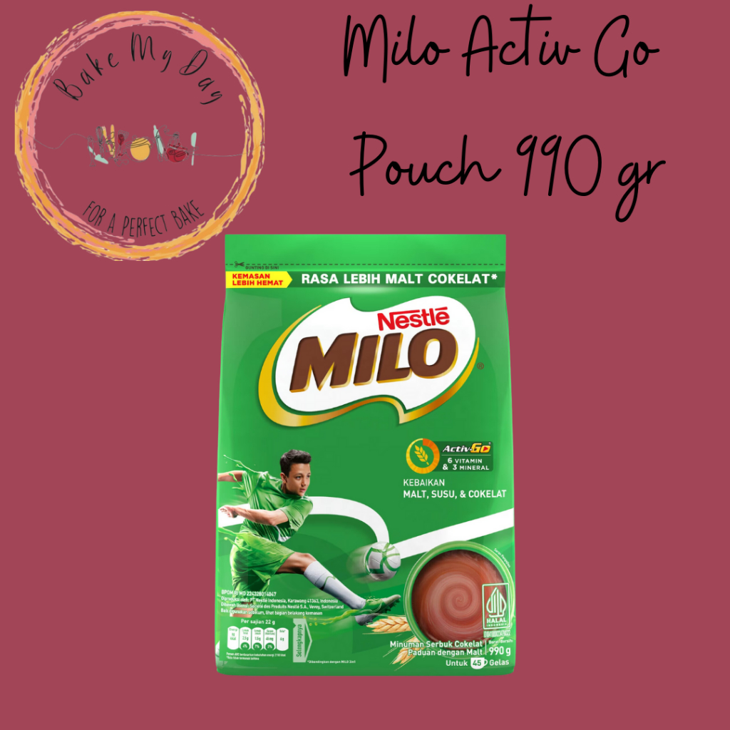 Jual Milo Activ Go Pouch 990 gr | Shopee Indonesia
