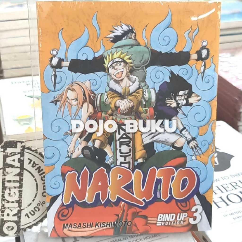 Jual Komik Naruto Bind Up Edition 3 by MASASHI KISHIMOTO | Shopee Indonesia