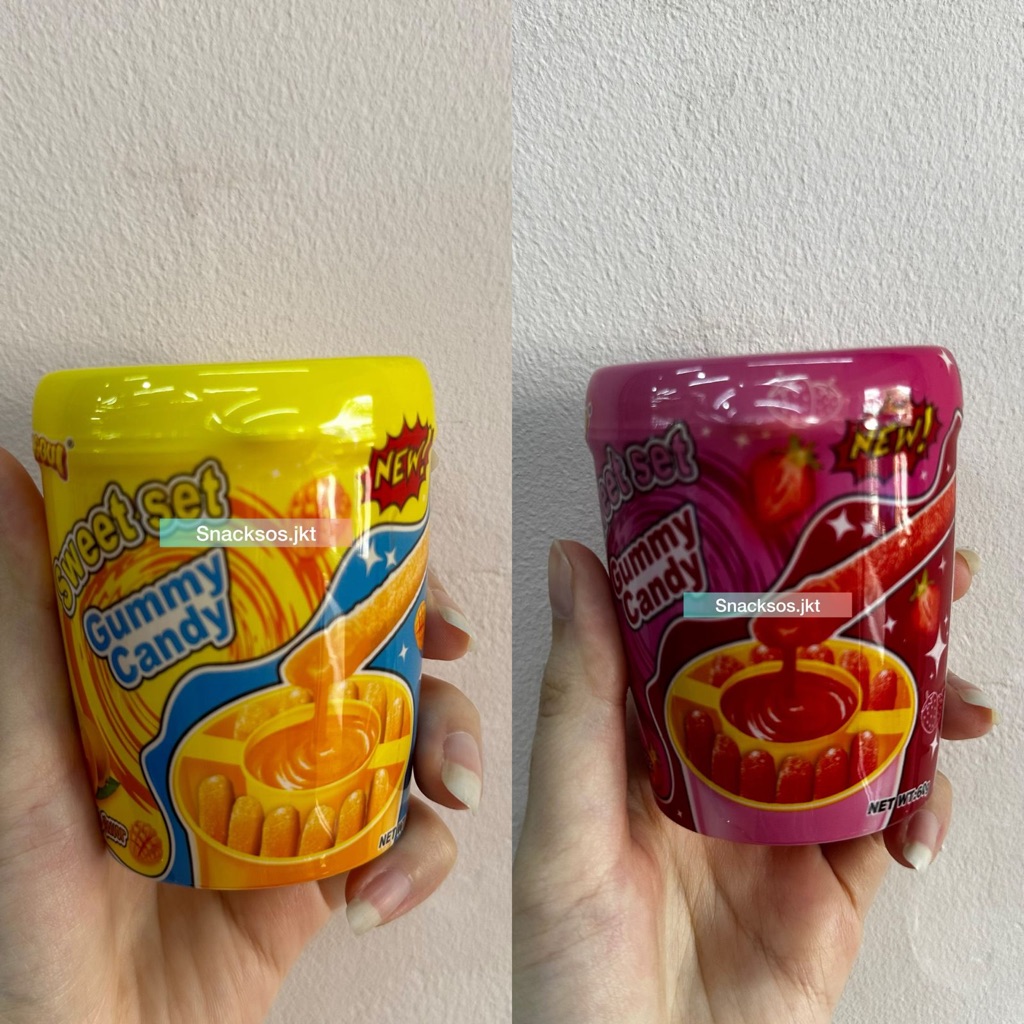 Jual LIANGGUI SWEET SET GUMMY MANGO / STRAWBERRY CANDY | Shopee Indonesia