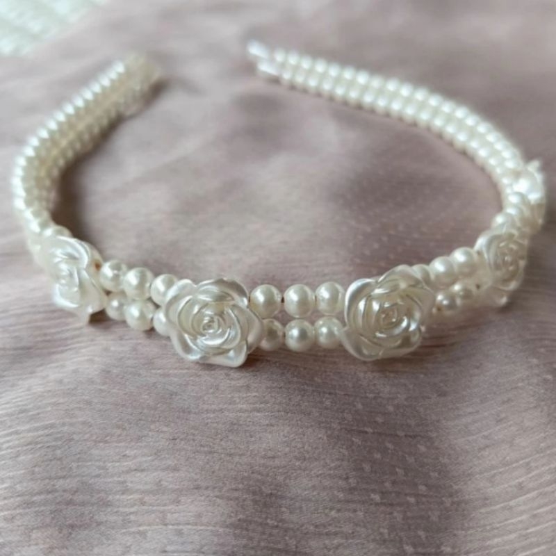 Jual Bando Mawar Korean Style Cantik | Shopee Indonesia