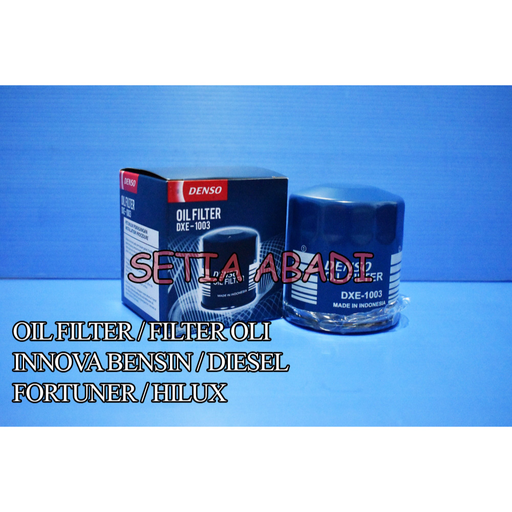 Jual OIL FILTER / FILTER OLI INNOVA / FORTUNER / HILUX DENSO | Shopee ...