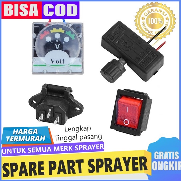 Jual ART Y27C Sparepart onderdil tangki sprayer elektrik Set lengkap 4 ...