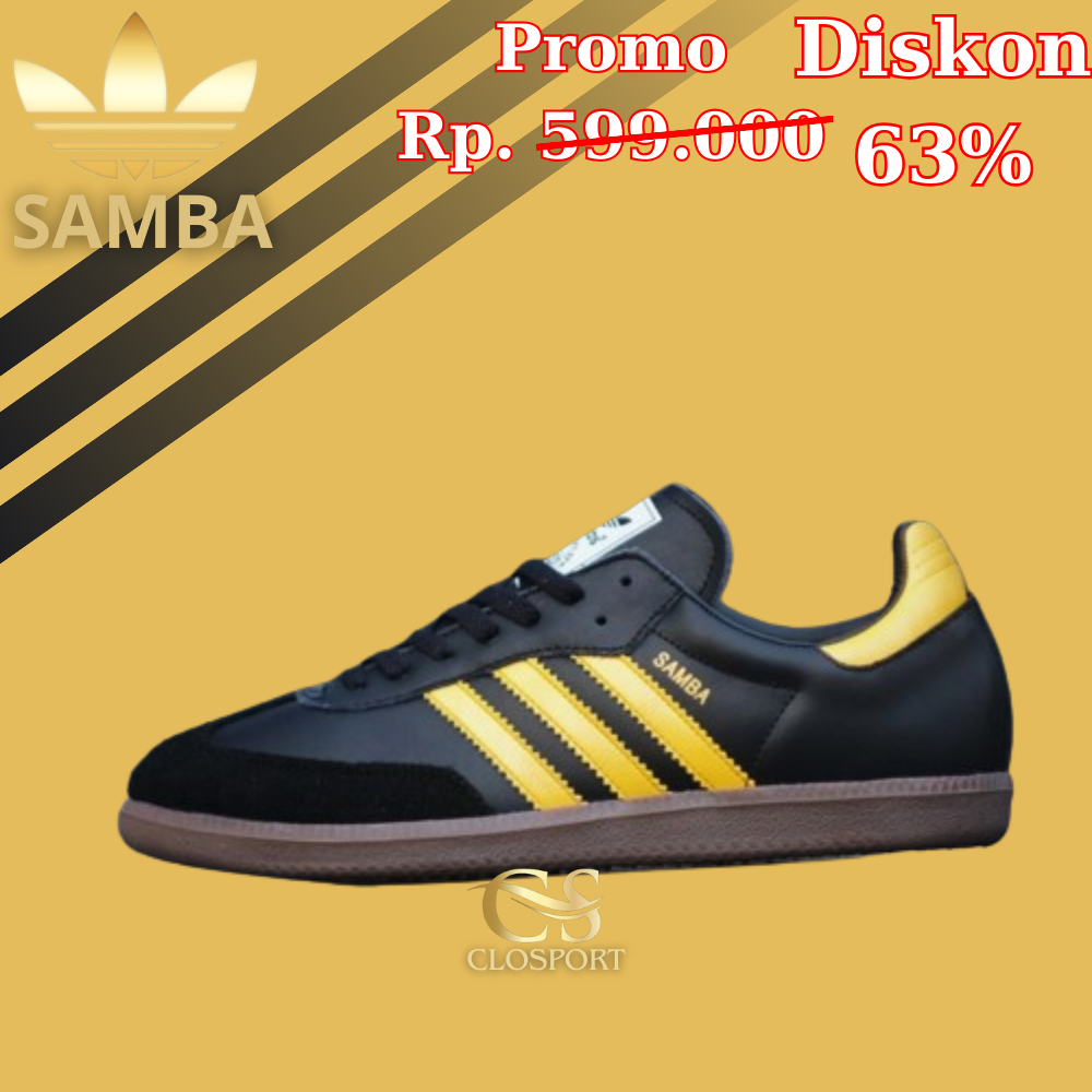 Jual Sepatu Adidas Samba Original BNWB Sneakers Sporty Terbaru Tiga ...