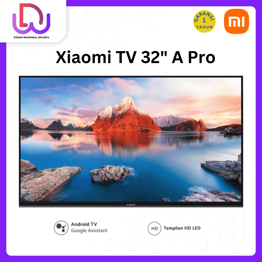 Jual Xiaomi TV 32" A Pro Series - Xiaomi 32 Inch - TV 32A Pro - A32 Pro ...