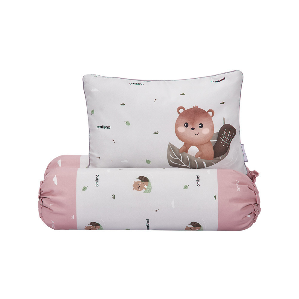 Jual Omiland Bantal Guling Set + Bantal Peang Motif Sloth, Panda ...