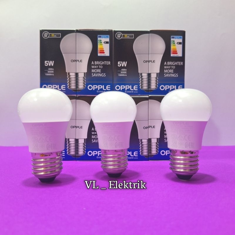 Jual LAMPU LED OPPLE 5 WATT,GARANSI RESMI 1 TAHUN. | Shopee Indonesia