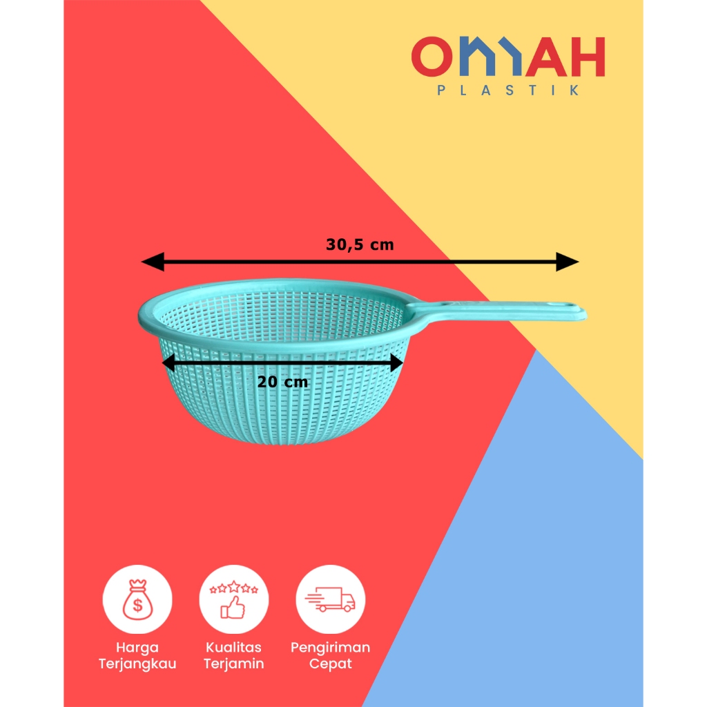 Jual SARINGAN SAYUR/SARINGAN MIE/ SARINGAN BERAS PLASTIK SERBAGUNA ...
