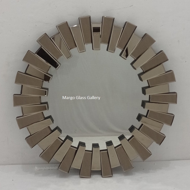 Jual Cermin bulat besar gantung dekorasi dinding 100X100CM frame ...