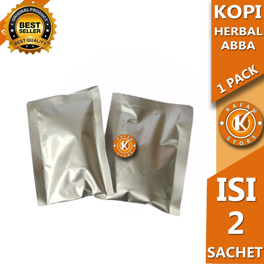 Jual KOPI HERBAL ABBA ASLI SATU PACK ISI 2 SACHET kafah store | Shopee ...