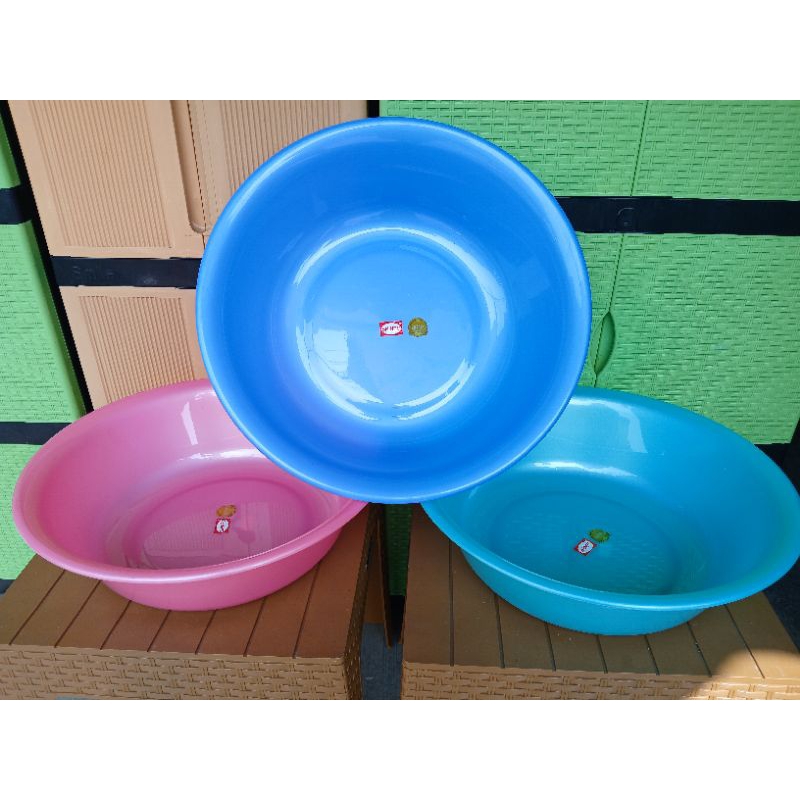 Jual Baskom plastik shinpo jumbo sip 823 XXL UK.48cm/ waskom plastik ...