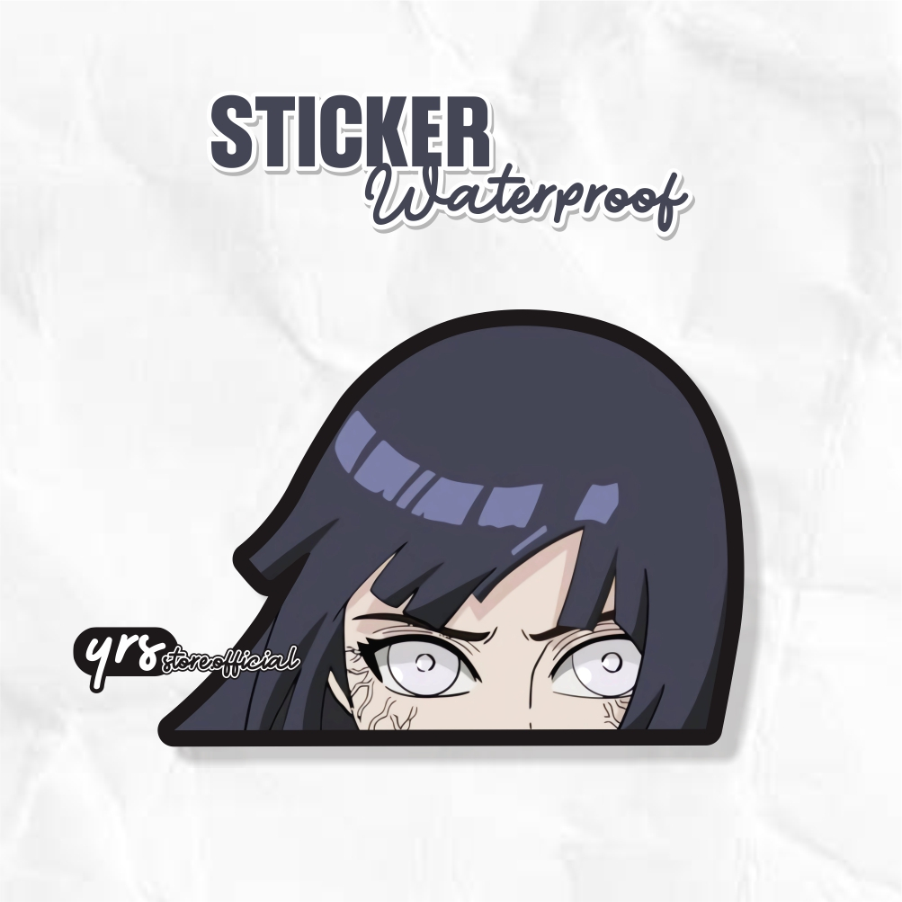 Jual Sticker Anime Hinata Hyuga / Sticker Anime Waterproof Ukuran +- 7 ...