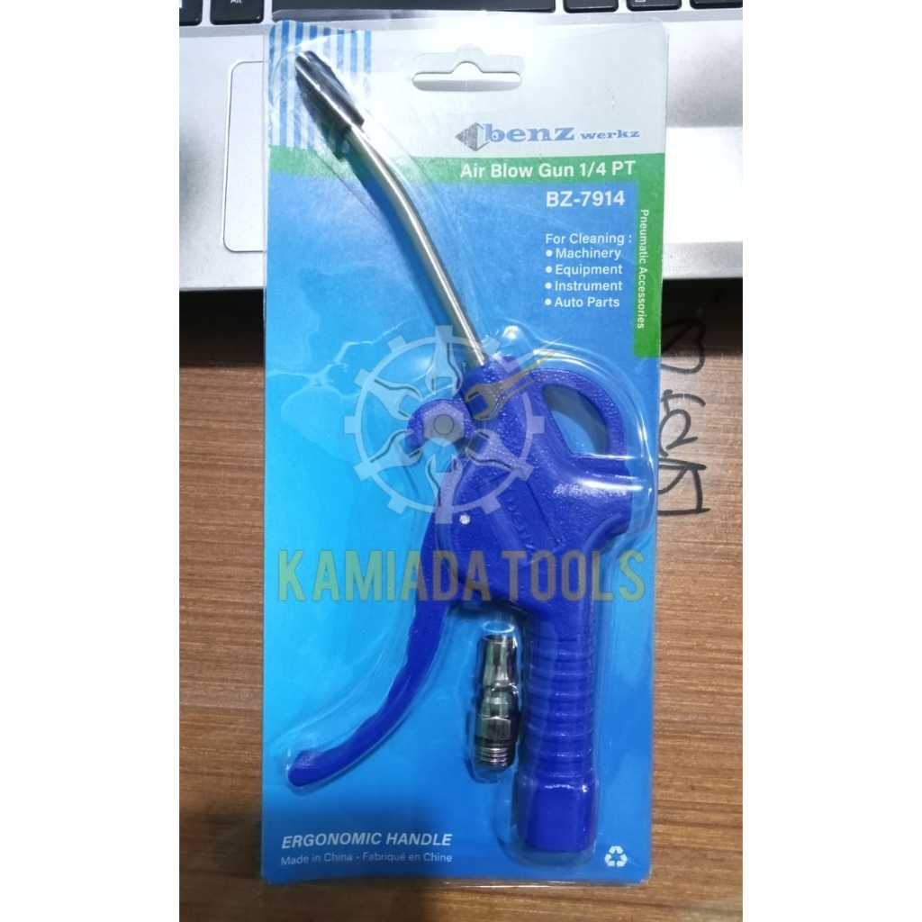 Jual Air Blow Gun 1/4" BENZ/Alat Semprot Angin Kompresor 1/4" BENZ/KLK ...