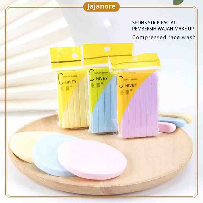Jual JR - 12 PCS / SPONS STICK FACIAL / SPON KENTANG FACIAL/ SPONS ...