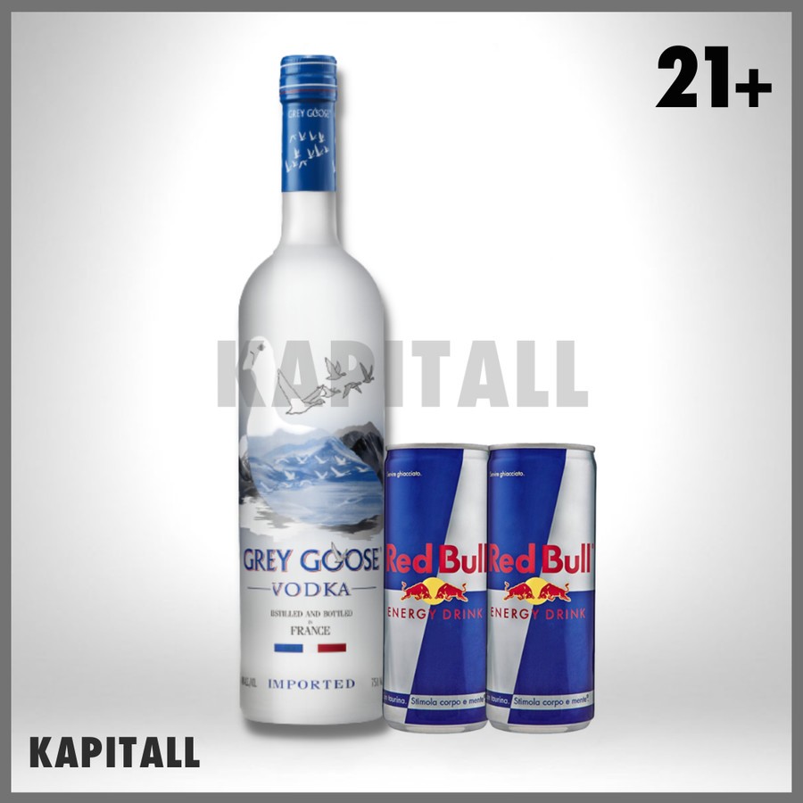 Jual PAKET RED BULL GREY GOOSE VODKA ORIGINAL 700ml | Shopee Indonesia