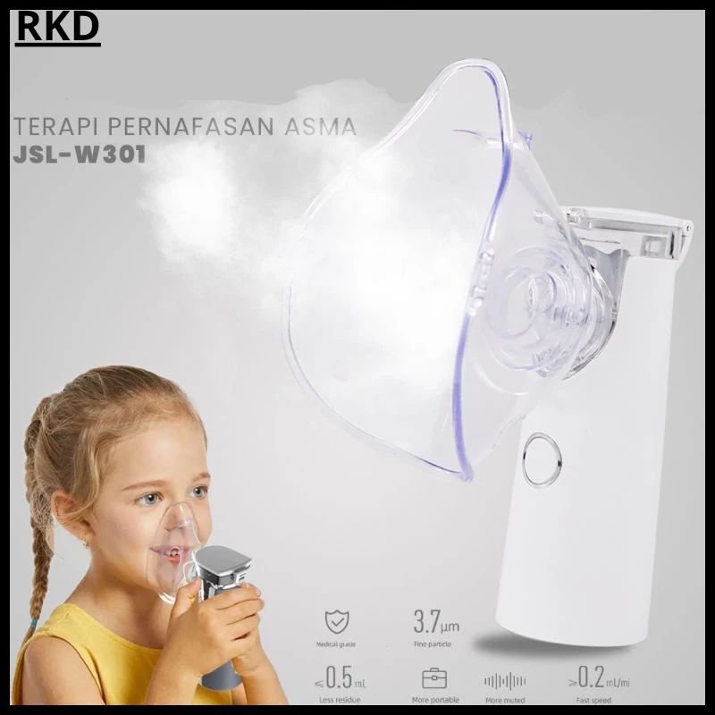 Jual TaffOmicron Alat Terapi Pernafasan Nebulizer Inhaler Atomizer ...