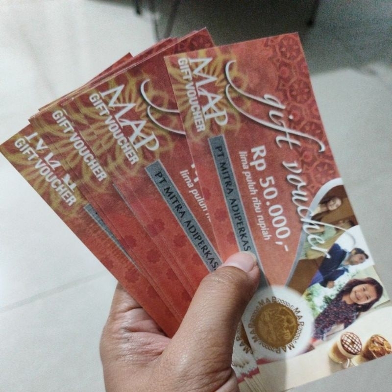 Jual Voucher MAP pecahan 50K | Shopee Indonesia