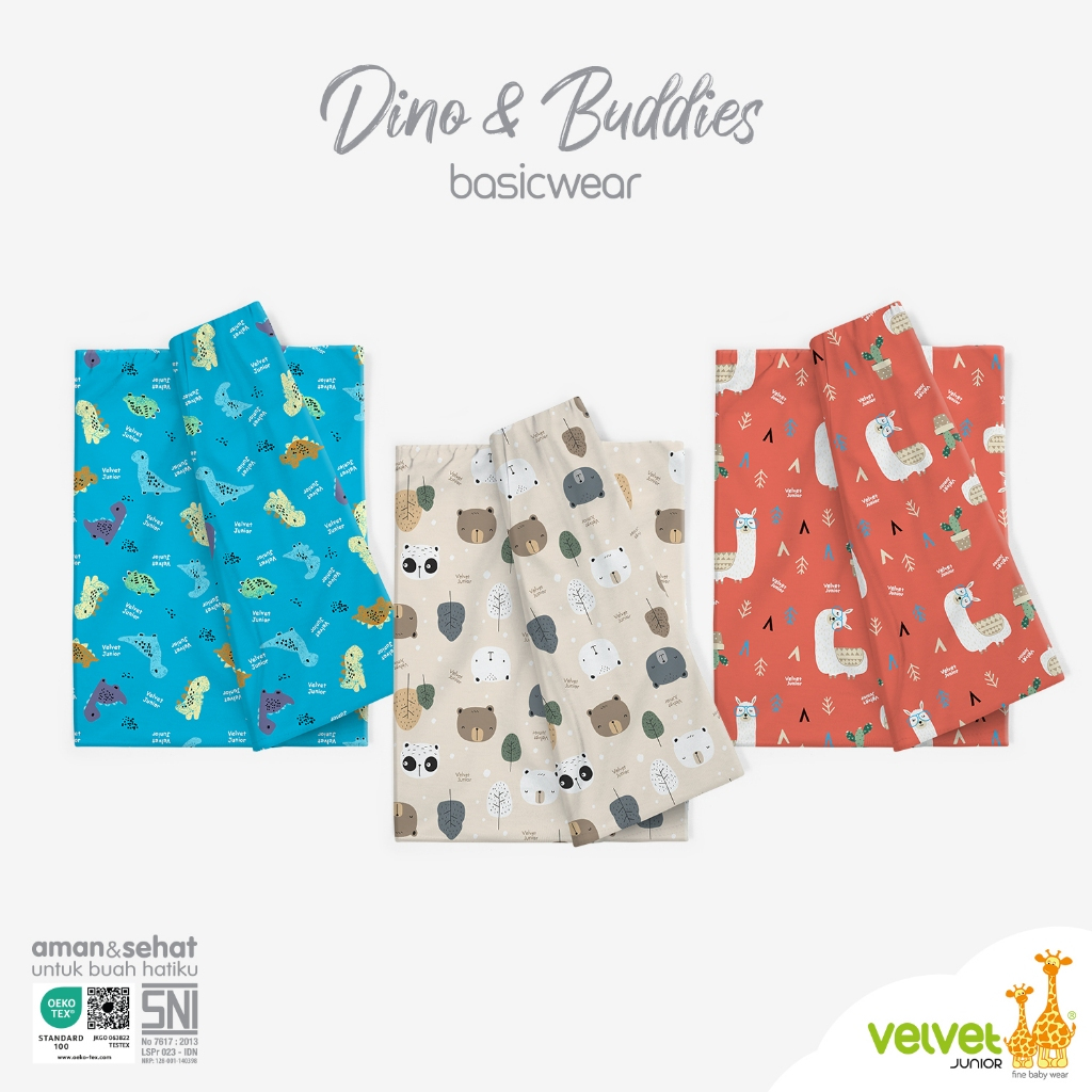 Jual Velvet Junior Bedong Motif Satuan (1 Pc) | Shopee Indonesia