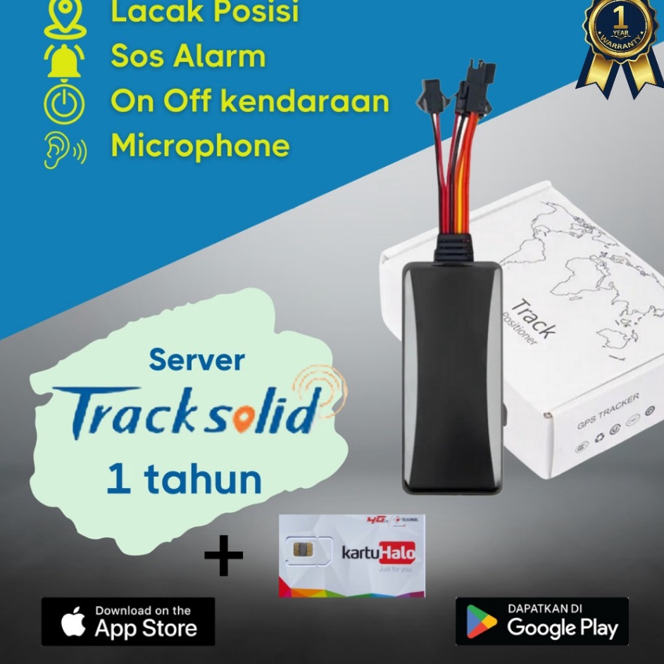 Jual Terbaik GPS Tracker Mobil GX6Tracksolid 1 Tahun Original | Shopee ...