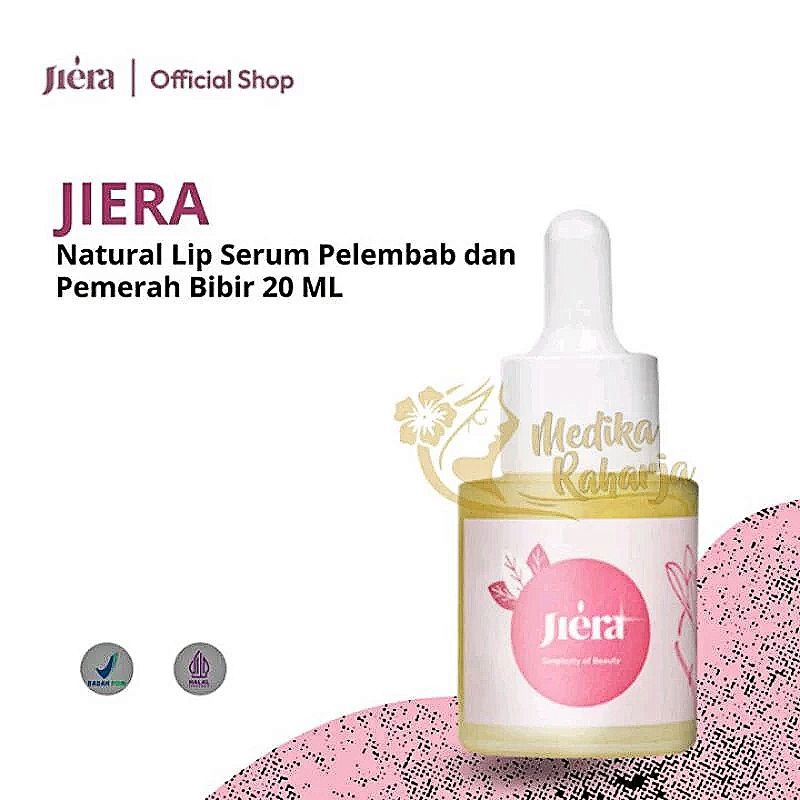 Jual Jiera Natural Lip Serum Pemerah Bibir Hitam & Pelembab BibirYang ...