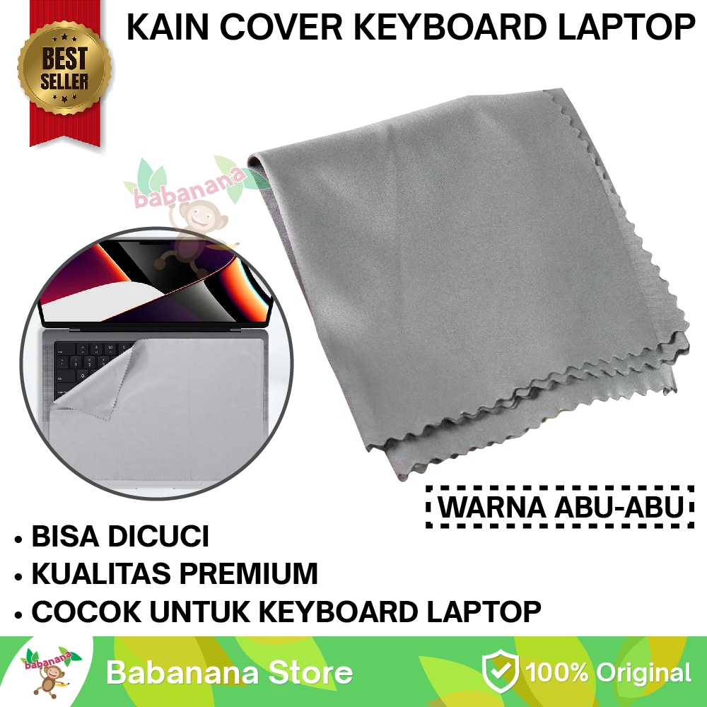 Jual Kain Microfiber Halus Cover Keyboard Debu Laptop Cloth Cleaning ...
