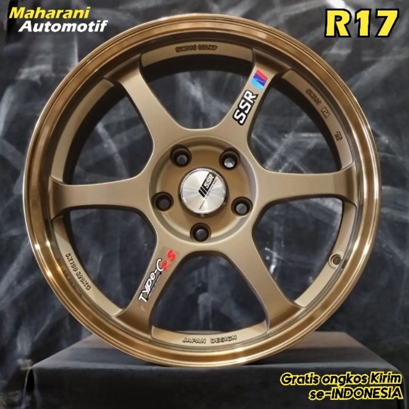 Jual New velg racing mobil r17 SSR TYPE C ring 17 Velg mobil innova reborn venturer zenix juke ...