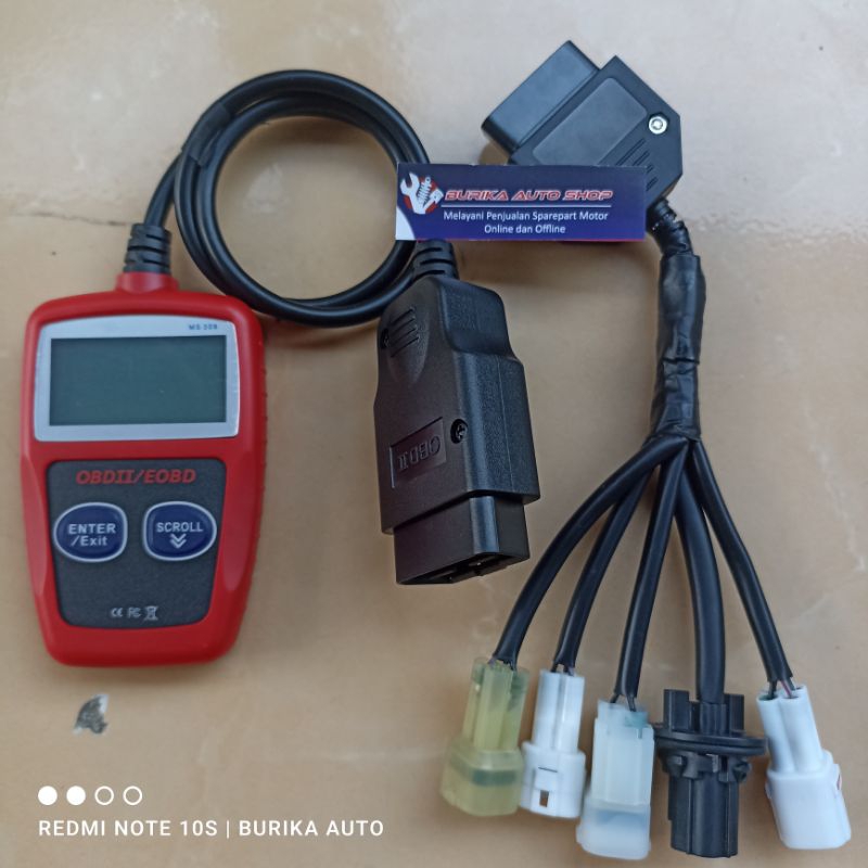 Jual Alat Tools Scanner sepeda motor injeksi support obd 2 5 dan 6 ...