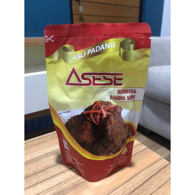 Jual RENDANG DAGING SAPI ASESE 250 GRAM | Shopee Indonesia