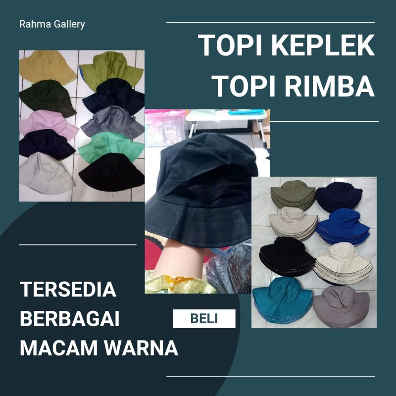 Jual Topi rimba topi keplek topi gunung topi adventure cocok untuk yg ...