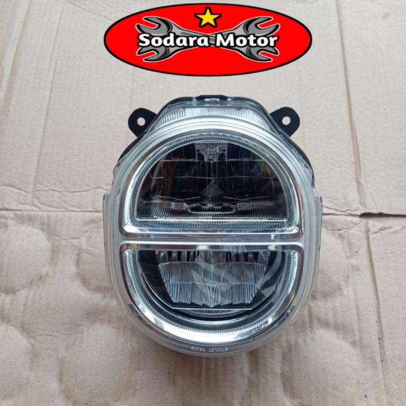 Jual REPLEKTOR LAMPU DEPAN YAMAHA FAZZIO ORIGINAL | Shopee Indonesia