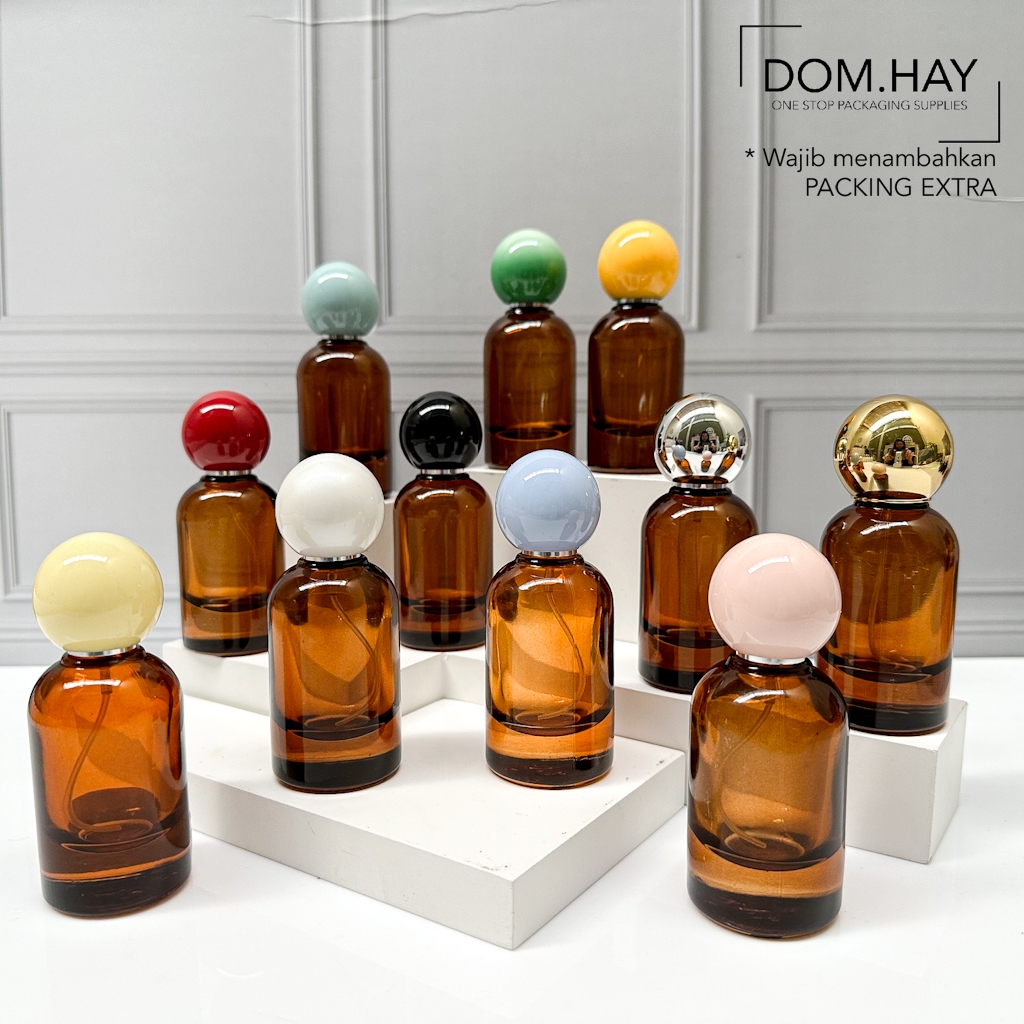 Jual 30ml LBC Ember Bola Botol Parfum Semi Press Kaca Parfume Minyak ...