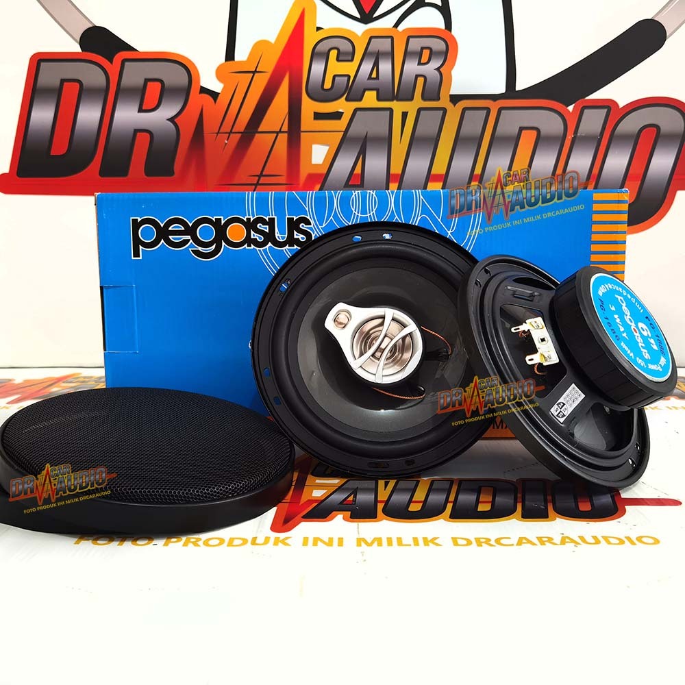 Jual Speaker Mobil Pegasus PG-1686 3-Way Speaker Coaxial 6 Inch ...