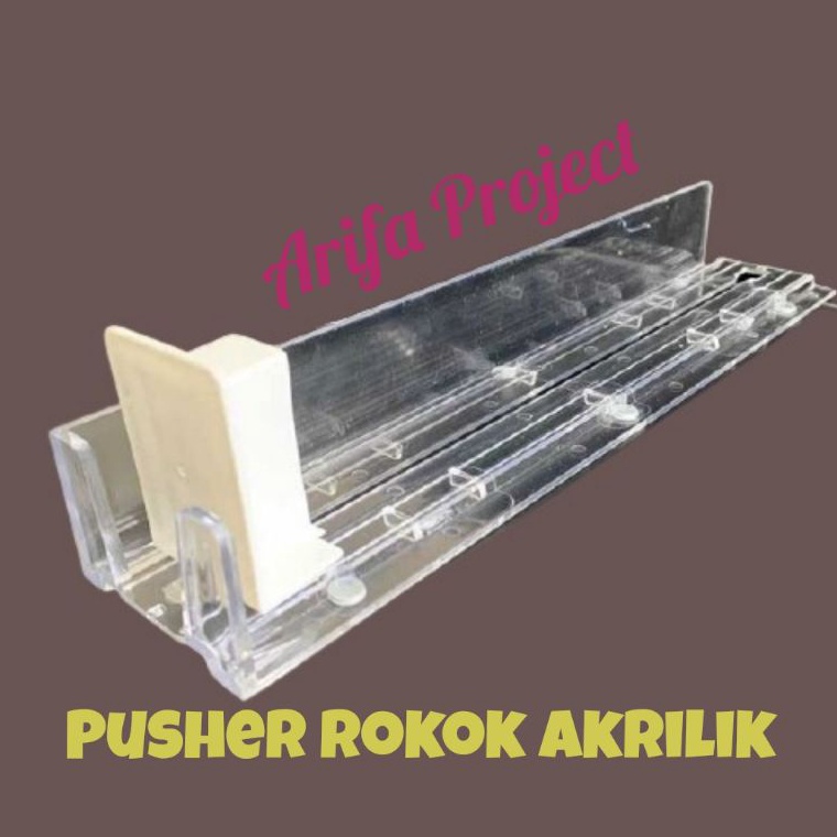 Jual Mall Pusher Rokok Akrilik Rak Rokok Akrilik | Shopee Indonesia