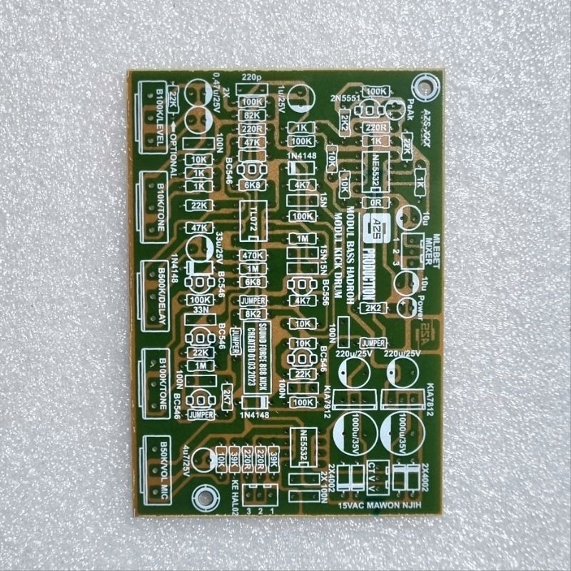 Jual PCB Modul BASS Hadroh Dan Kick Drum | Shopee Indonesia