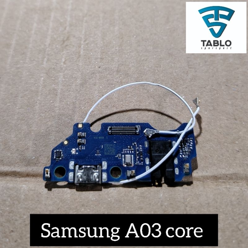 Jual Papan konektor cas Antena mic Samsung A03 Core original copotan hp | Shopee Indonesia