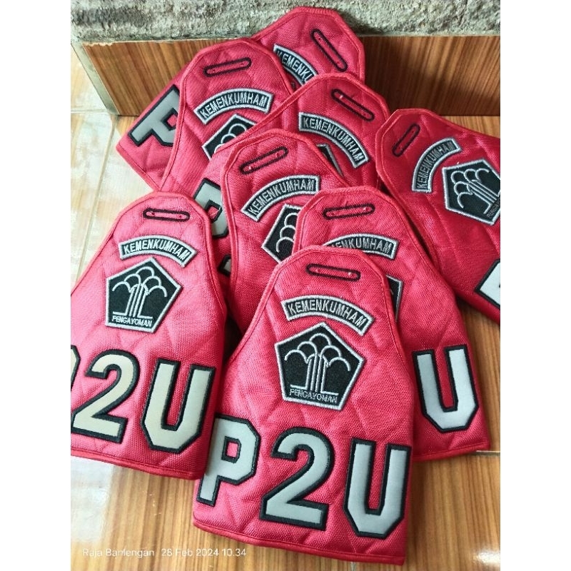 Jual ban lengan P2U logo terbaru KEMENKUMHAM | Shopee Indonesia