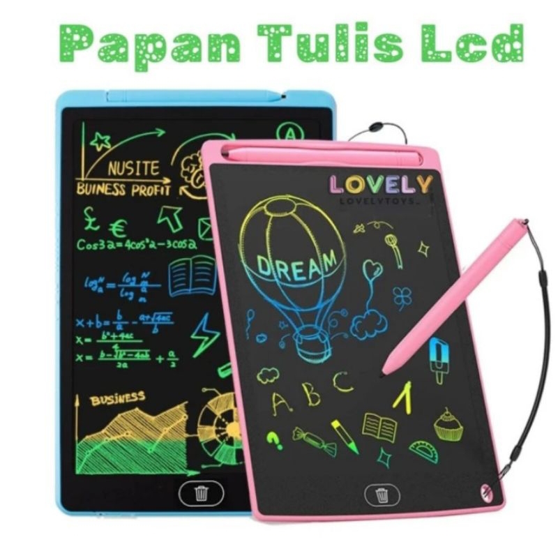 Jual papan tulis led tablet mainan writing pad drawing pad lcd | Shopee ...