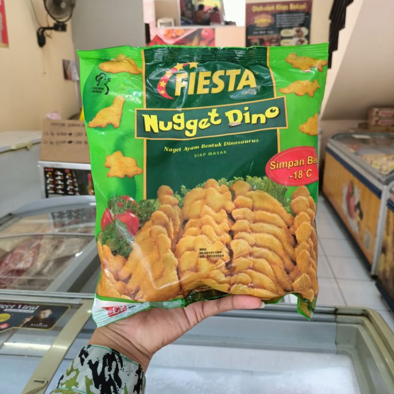 Jual Fiesta Chiken Nugget Dino 500g | Shopee Indonesia