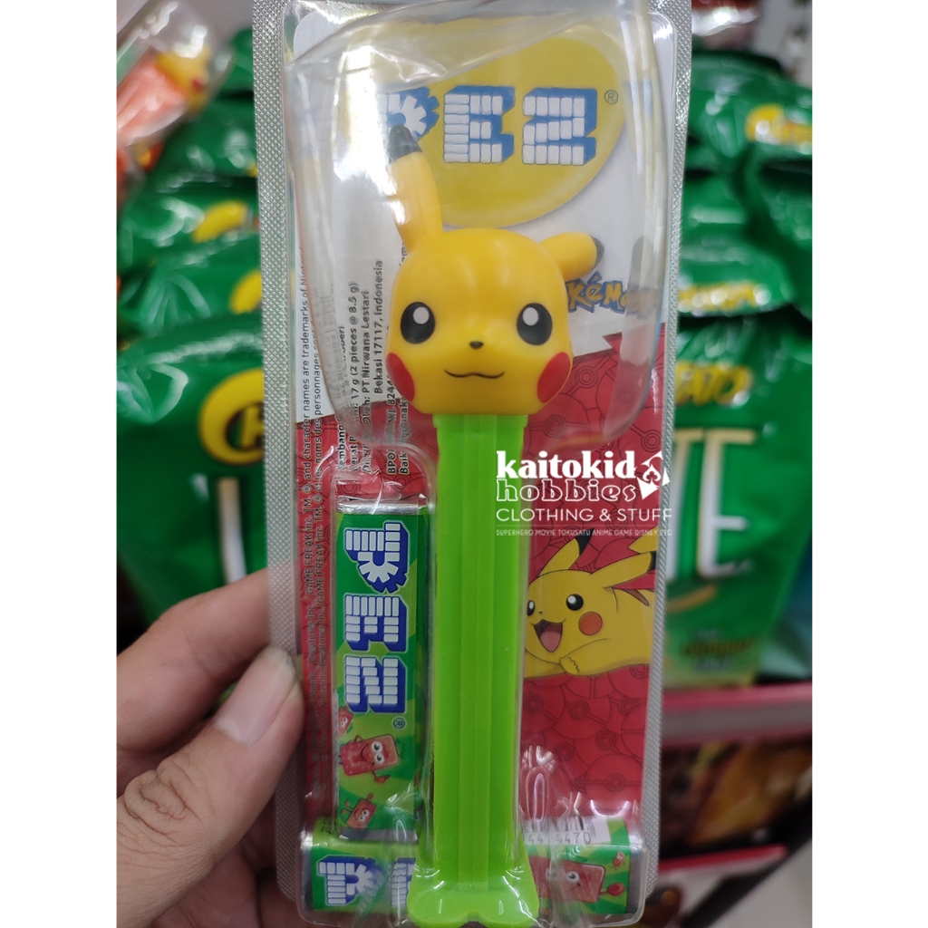 Jual PEZ Permen POKEMON PIKACHU IJO Dispenser Candy Lucu Unik | Shopee ...