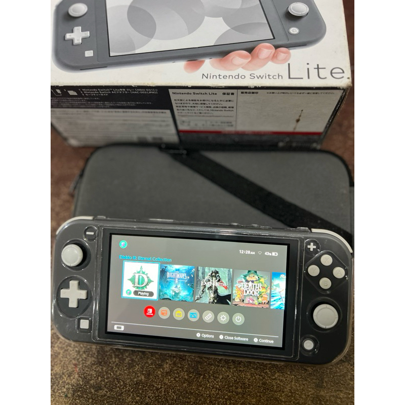 Jual nintendo switch lite second hitam | Shopee Indonesia