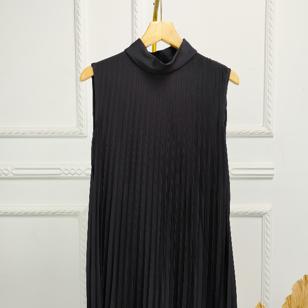 Jual Dress Inner Plisket Tanpa Lengan Hyget Premium - Inner Gamis ...