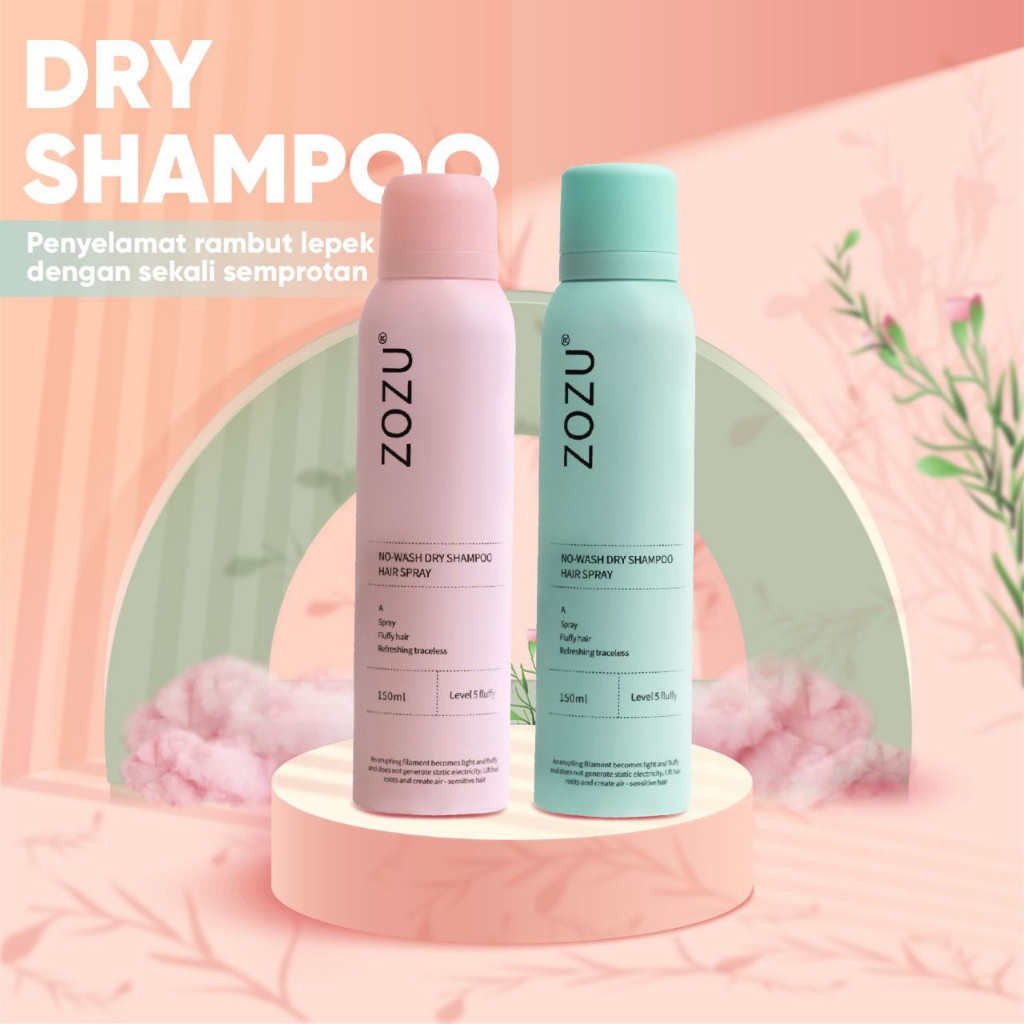 Jual DRY SHAMPOO / spray rambut lepek dan berminyak/ semprotan untuk ...