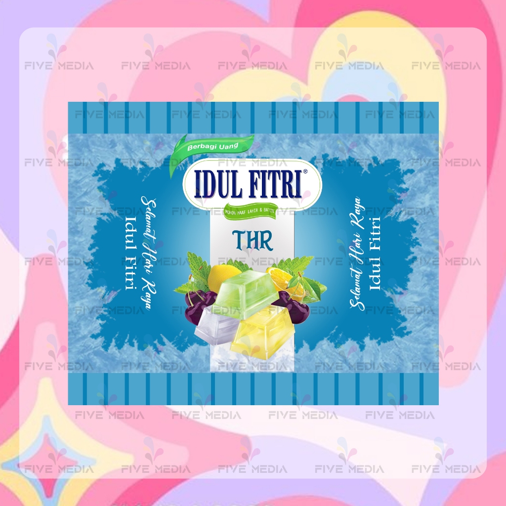 Jual Amplop Lebaran Bentuk Permen (Bungkus Permen) Lucu unik sudah siap ...