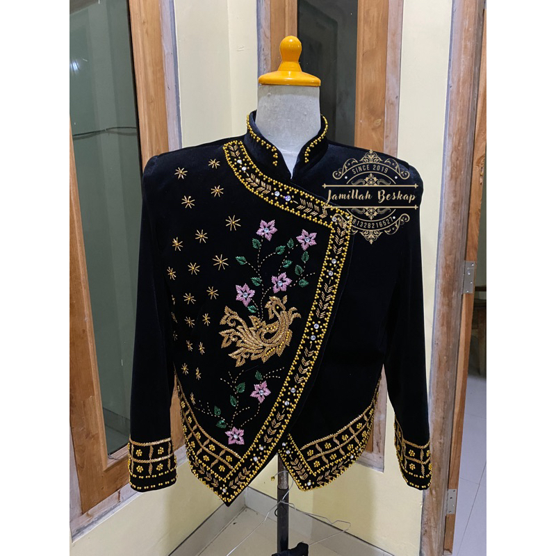 Jual READY STOOCKKK!! Beskap Pengantin Bludru || Beskap sikep bludru ...