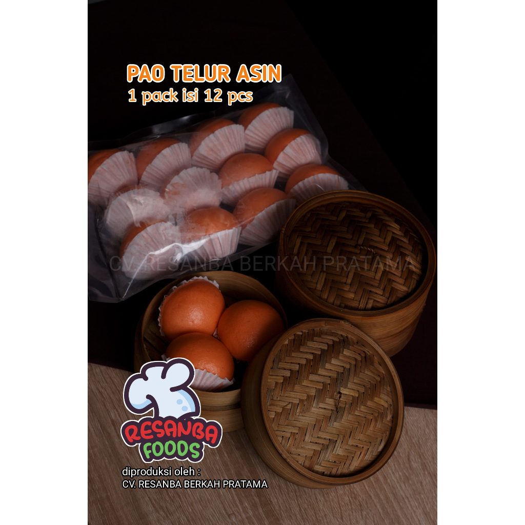 Jual Pao Telur Asin 1 Pack Isi 12 Pcs | Shopee Indonesia