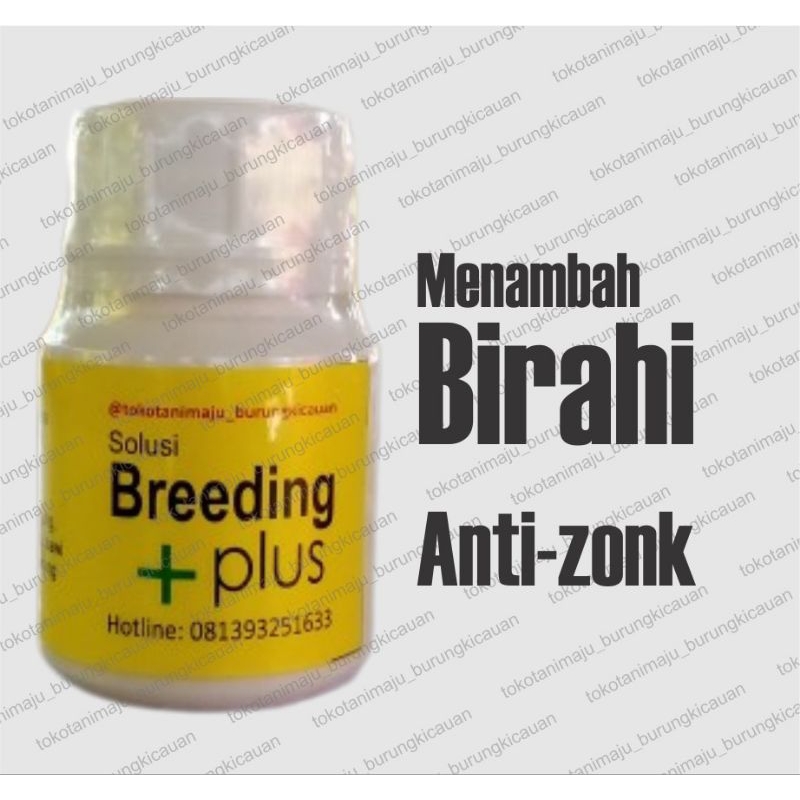 Jual SOLUSI BREEDING PLUS SERBUK VITAMIN MENAMBAH BIRAHI MEMPERCEPAT PENJODOHAN BURUNG SUPAYA ...