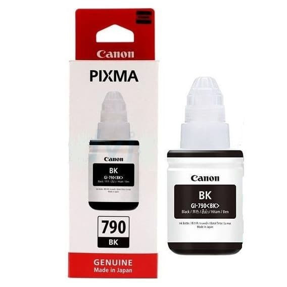 Jual TINTA CANON GI-790 BLACK ORIGINAL 790BK | Shopee Indonesia